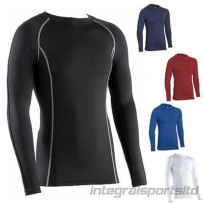 i-sports Base Layer Top Adult Unisex Long Sleeve Sport Compression Body ...